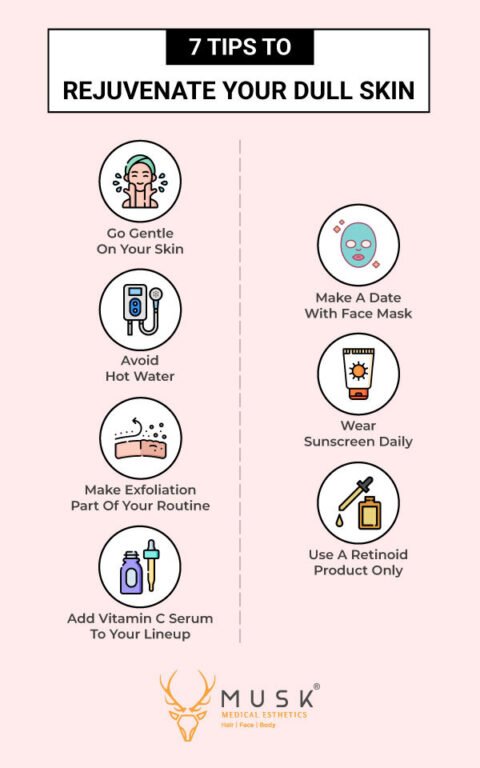 7 Tips To Rejuvenate Your Dull Skin - Musk Clinic